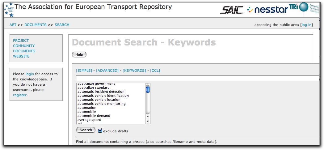 FP 5/6/7 OPUS; ReOrient Knowledge Base; RoadIdea